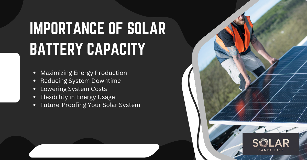 What is the Capacity of a Solar Battery?